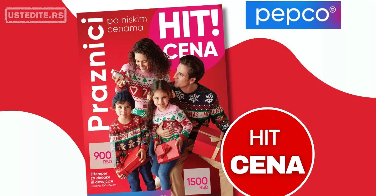 Pepco katalog PRAZNICI 21-27.11.2024. - ustedite.rs