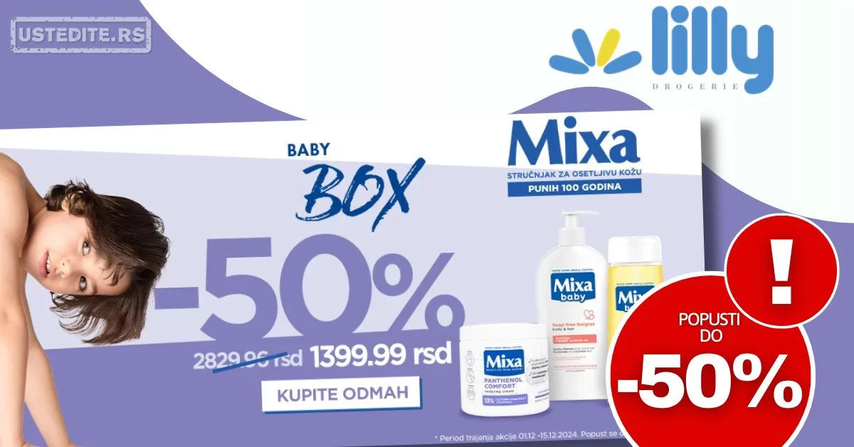 Lilly MIXA BABY 1-15.12.2024. - ustedite.rs