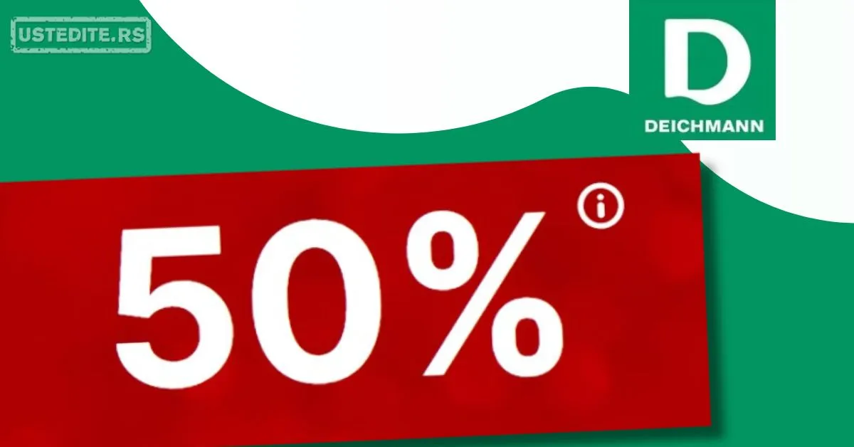Deichmann SNIŽENJE 13.12.2024-14.1.2025. - ustedite.rs