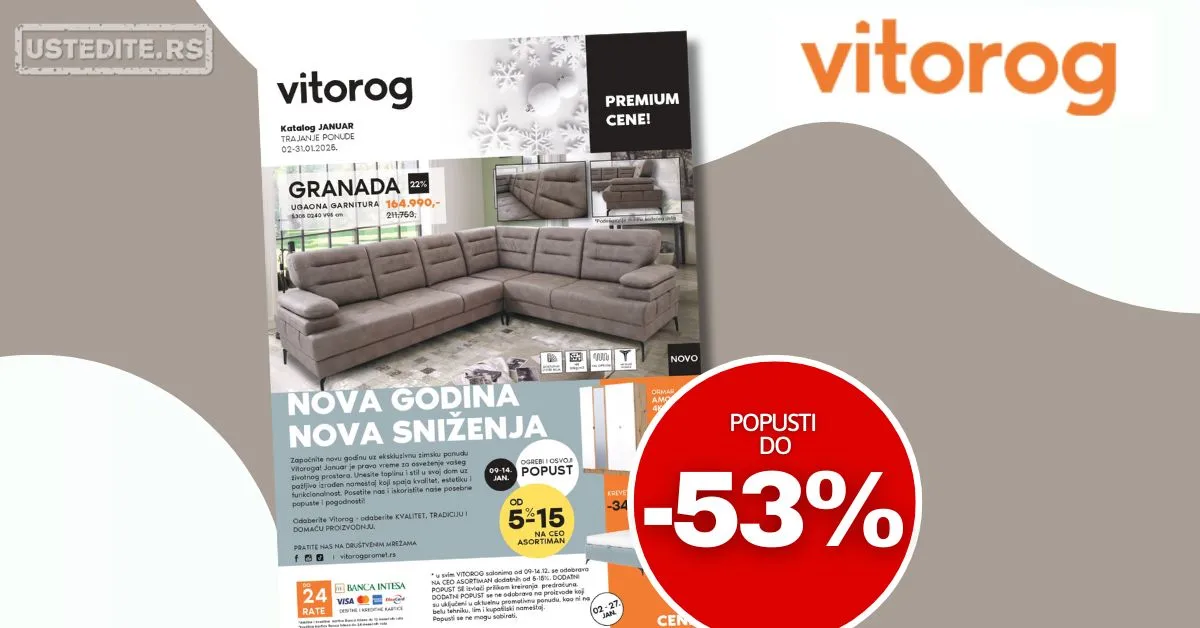 Vitorog katalog JANUAR 2025. - ustedite.rs