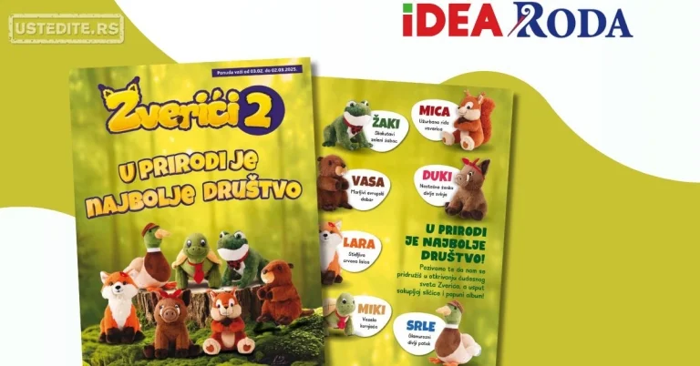 Roda & Idea katalog ZVERIĆI 3.2-2.3.2025. - ustedite.rs
