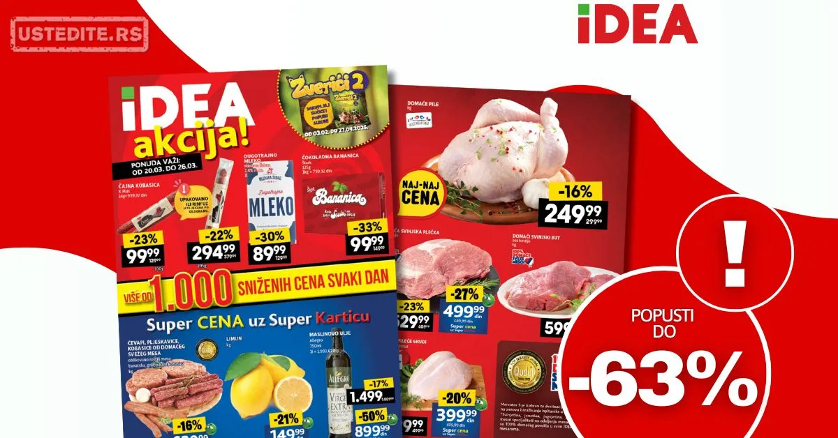 SVA SNIŽENJA AKCIJE I KATALOZI!