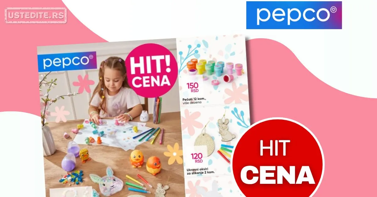 Pepco KREATIVNI AKSESOARI 13-26.3.2025. - ustedite.rs