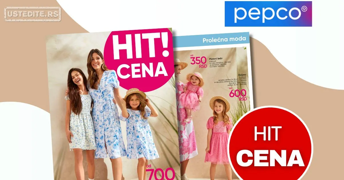 Pepco katalog 27.3-9.4.2025. - ustedite.rs