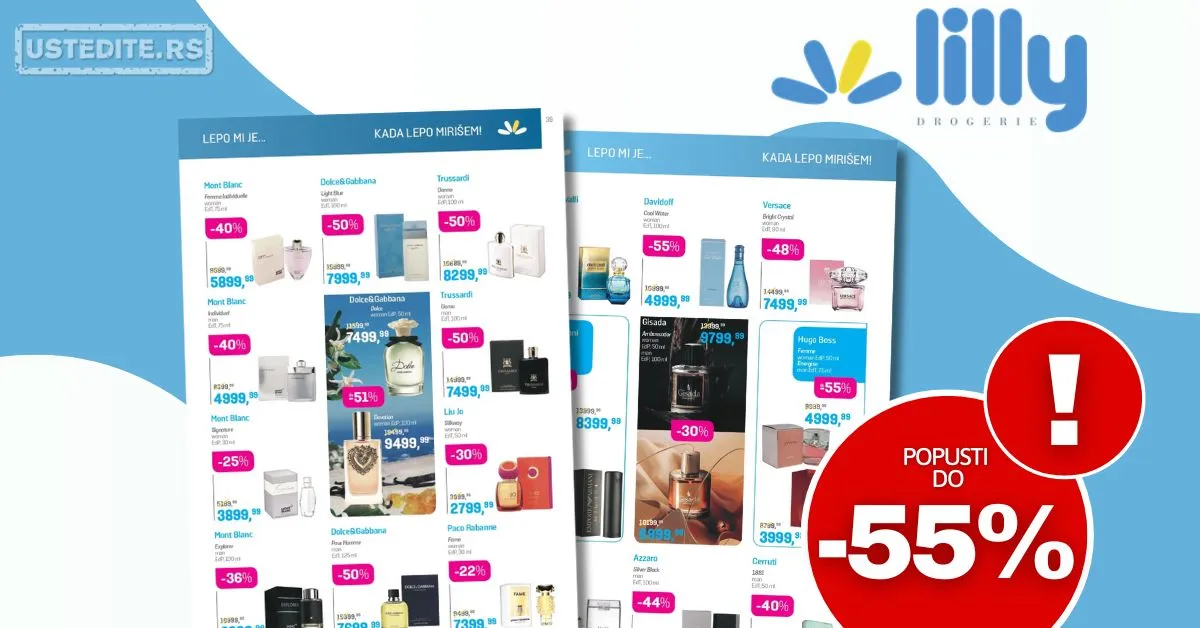 Lilly PARFEMI 1-31.5.2025. - ustedite.rs