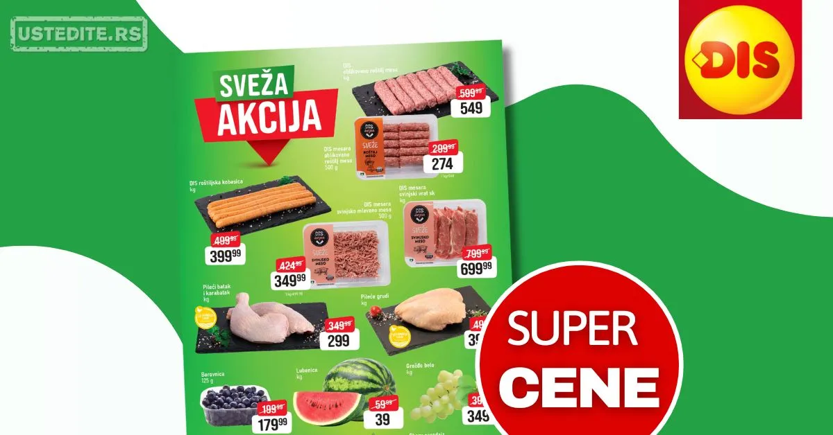Dis SVEŽA AKCIJA 18-24.7.2025. - ustedite.rs