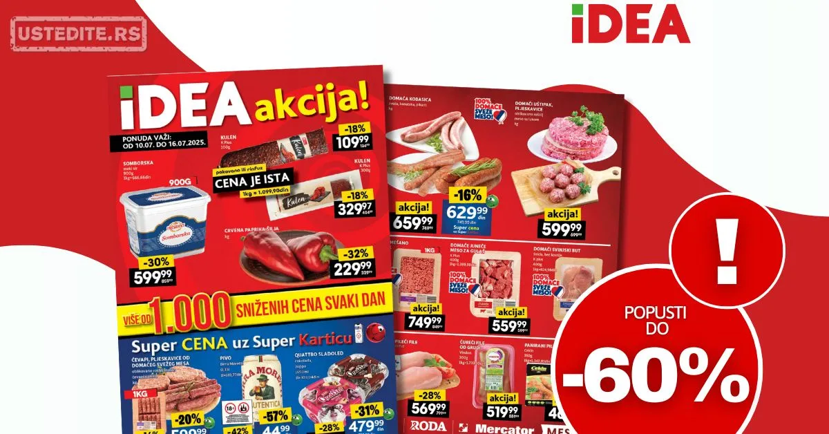 SVA SNIŽENJA AKCIJE I KATALOZI!