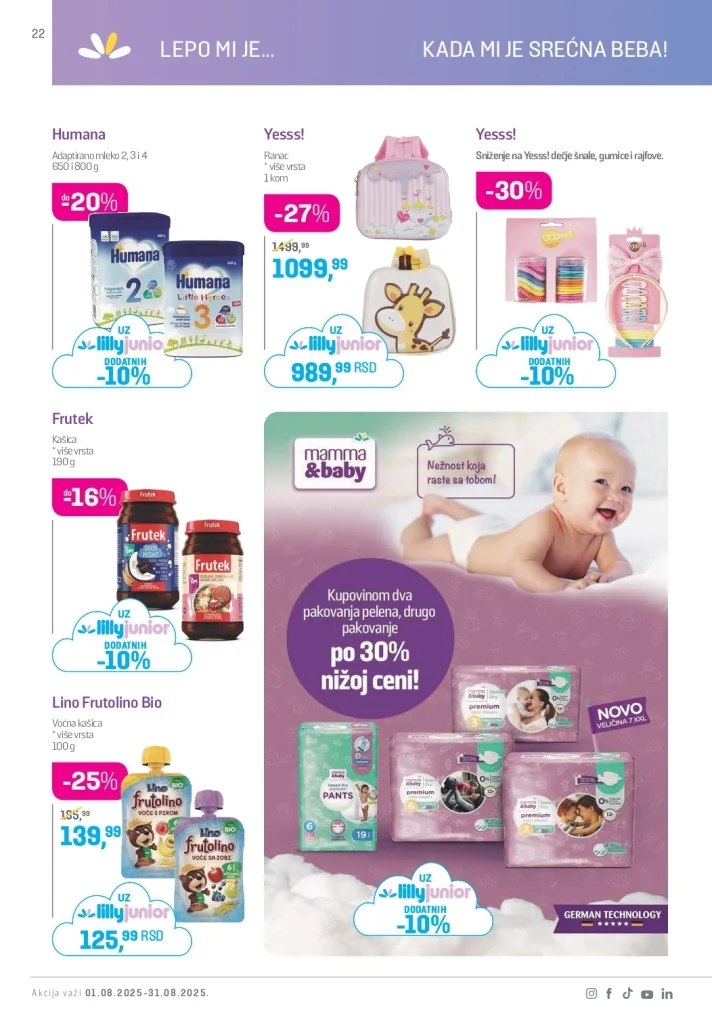 Lilly katalog AVGUST 2025. - ustedite.rs