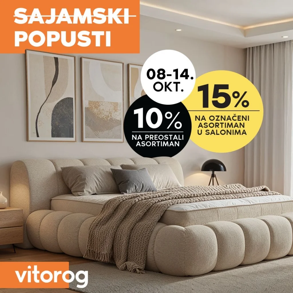 Vitorog SAJAMSKI POPUSTI 8-14.10.2025. - ustedite.rs
