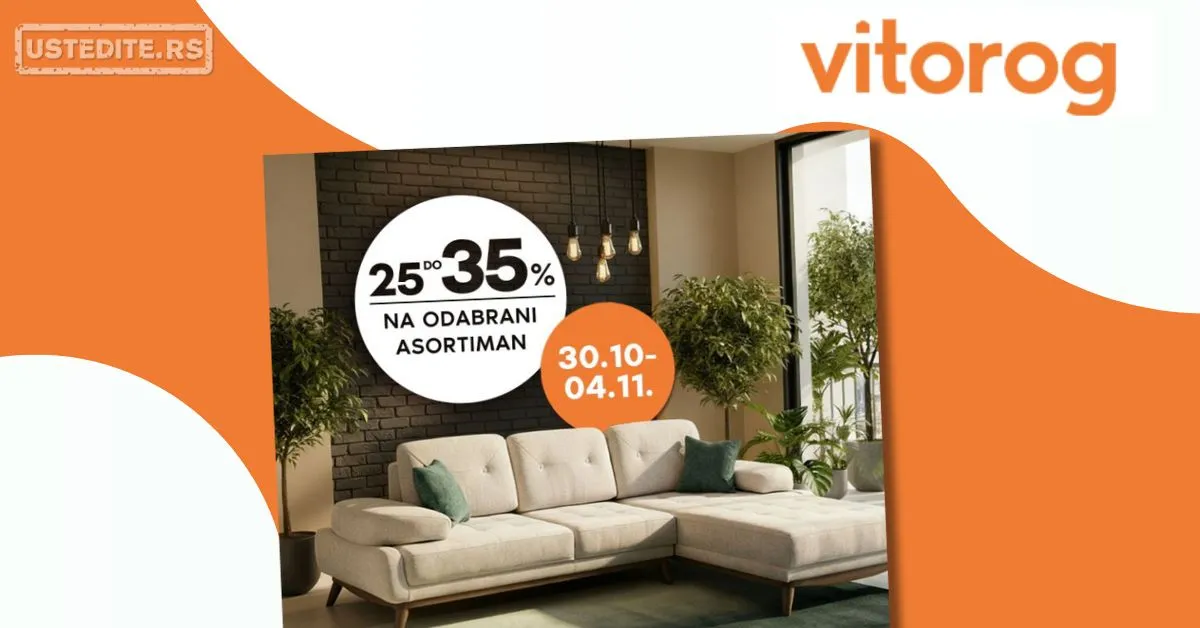 Vitorog MEGA UŠTEDE 30.10-4.11.2025. - ustedite.rs