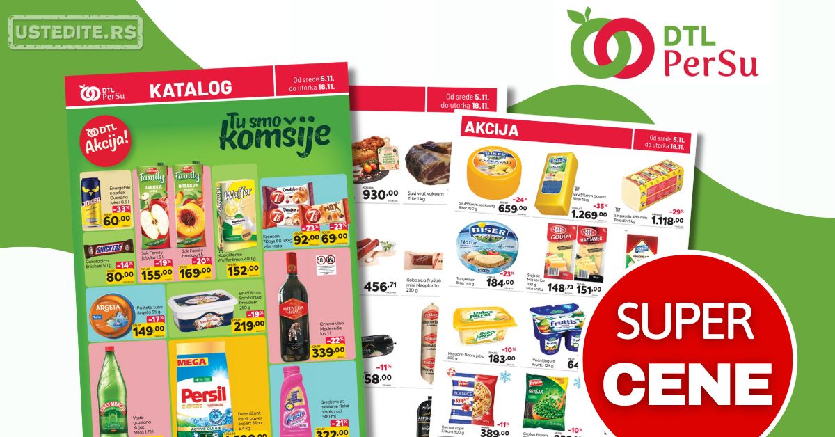 DTL PerSu katalog 5-18.11.2025. - ustedite.rs
