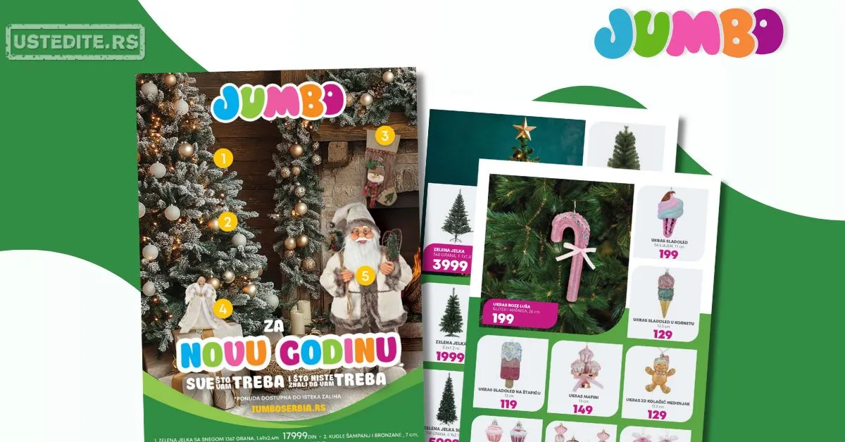 Jumbo katalog SVE ZA NOVU GODINU zima 2025. - ustedite.rs
