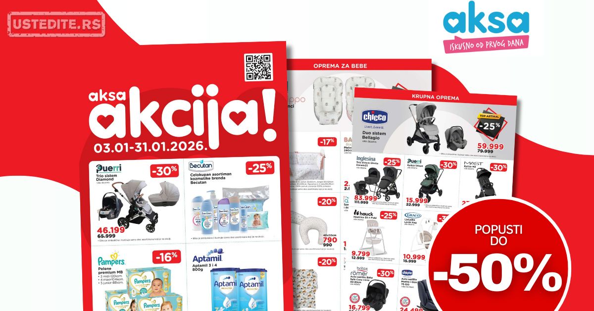 Aksa katalog 3-31.1.2026. - ustedite.rs