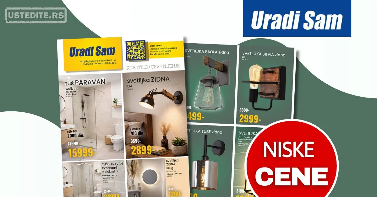 Uradi Sam katalog 5-15.5.2026. - ustedite.rs