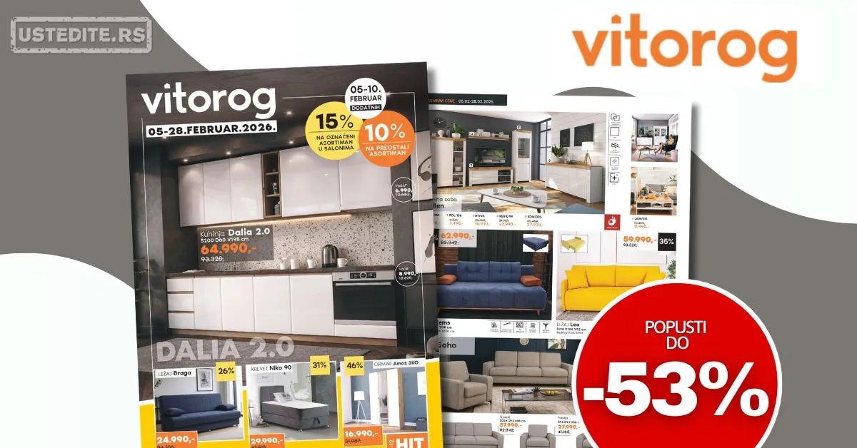 Vitorog katalog 5-28.2.2026. - ustedite.rs