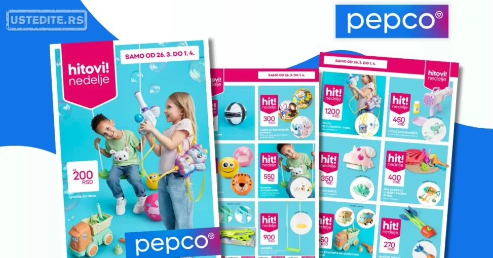 Pepco katalog 26.3-1.4.2026. - ustedite.rs